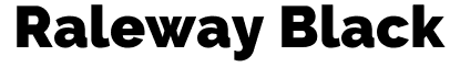 Raleway Font: Free Download | MaisFontes