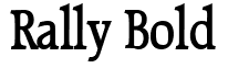 Rally Bold: Free Font Download | MaisFontes