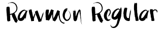 Rawmon Regular: Baixar Fonte Grátis | MaisFontes