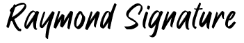 Raymond Signature: Free Font Download | MaisFontes