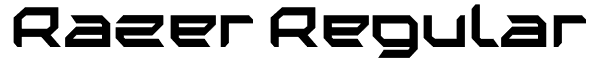 Razer Regular: Download Free Font | MaisFontes