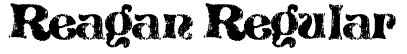 Reagan Regular: Free Font Download | MaisFontes