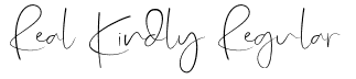 Real Kindly Regular: Free Font Download | MaisFontes