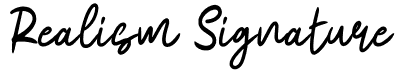Realism Signature: Free Font Download | MaisFontes