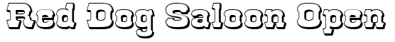 Red Dog Saloon Open: Baixar Fonte Grátis | MaisFontes