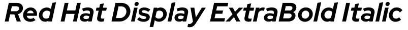 Red Hat Display Bold: Free Font Download | MaisFontes