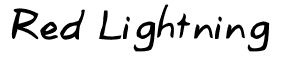 Red Lightning Font: Free Download | MaisFontes