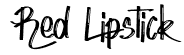 Red Lipstick Font: Free Download | MaisFontes