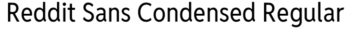 Reddit Sans Condensed Regular: Free Font Download | MaisFontes