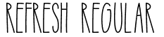 Refresh Regular: Free Font Download | MaisFontes