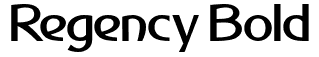 Regency Font: Free Download | MaisFontes
