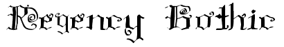 Regency Gothic: Free Font Download | MaisFontes