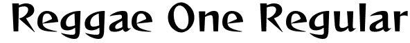 Reggae One Regular: Free Font Download | MaisFontes