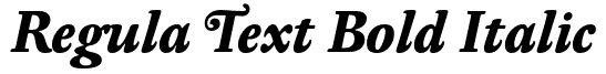 Regula Text Bold Italic: Free Font Download | MaisFontes