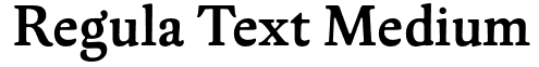 Regula Text Medium: Free Font Download | MaisFontes