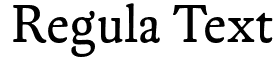 Regula Text Font: Free Download | MaisFontes