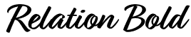Relation Bold Font: Free Download | MaisFontes
