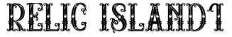 RELIC ISLAND1: Download Free Font | MaisFontes