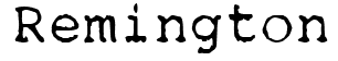 Remington Font: Free Download | MaisFontes