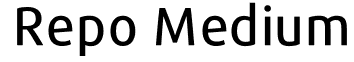 Repo Medium: Free Font Download | MaisFontes