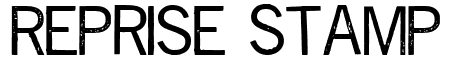 Reprise Stamp Font: Free Download | MaisFontes