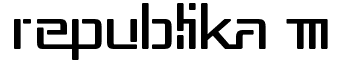 Republika III: Free Font Download | MaisFontes