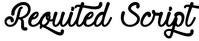 Requited Script: Free Font Download | MaisFontes