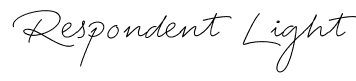 Respondent Light: Free Font Download | MaisFontes