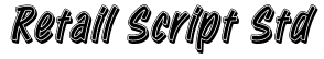 Retail Script Std: Baixar Fonte Grátis | MaisFontes