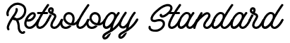 Retrology Standard: Free Font Download | MaisFontes