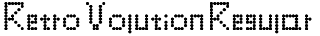 Retro Volution Regular: Free Font Download | MaisFontes