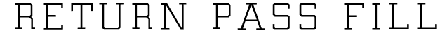 Return Pass Font: Free Download | MaisFontes