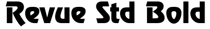 Revue Std Bold Font: Free Download | MaisFontes