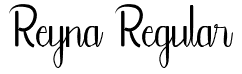 Reyna Regular Font: Free Download | MaisFontes