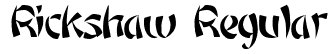 Rickshaw Regular: Free Font Download | MaisFontes
