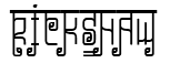 Rickshaw: Free Font Download | MaisFontes