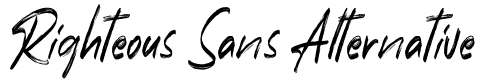 Righteous Font: Free Download | MaisFontes