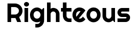 Righteous Font: Free Download | MaisFontes
