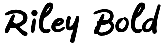 Riley Bold: Free Font Download | MaisFontes