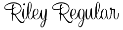 Riley Regular: Download Free Font | MaisFontes