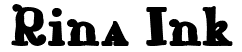 Rina Ink: Free Font Download | MaisFontes