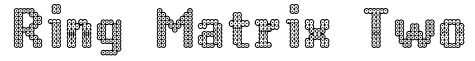 Ring Matrix Two: Free Font Download | MaisFontes
