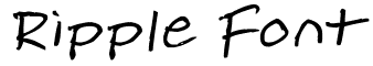 Ripple: Baixar Fonte Grátis | MaisFontes