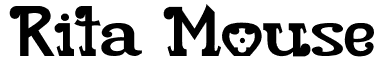 Rita Mouse Font: Free Download | MaisFontes