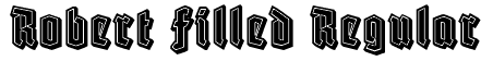 Robert Filled Regular: Baixar Fonte Grátis | MaisFontes