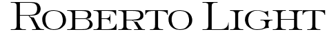 Roberto Light: Free Font Download | MaisFontes