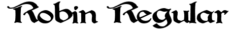 Robin Regular: Free Font Download | MaisFontes