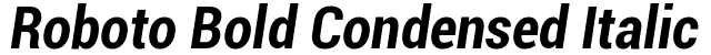 Roboto Condensed Bold：免费字体下载 | MaisFontes