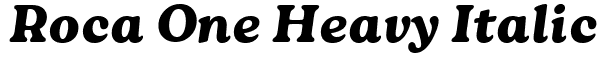 Download Roca One Fonts | MaisFontes