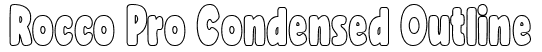 Rocco Pro Condensed Outline: Free Font Download | MaisFontes